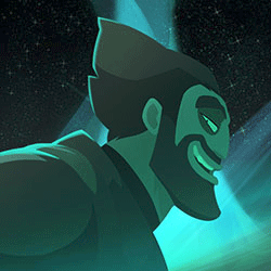 gourde du background ou reelement fait expres? le prince Adale dirige ...